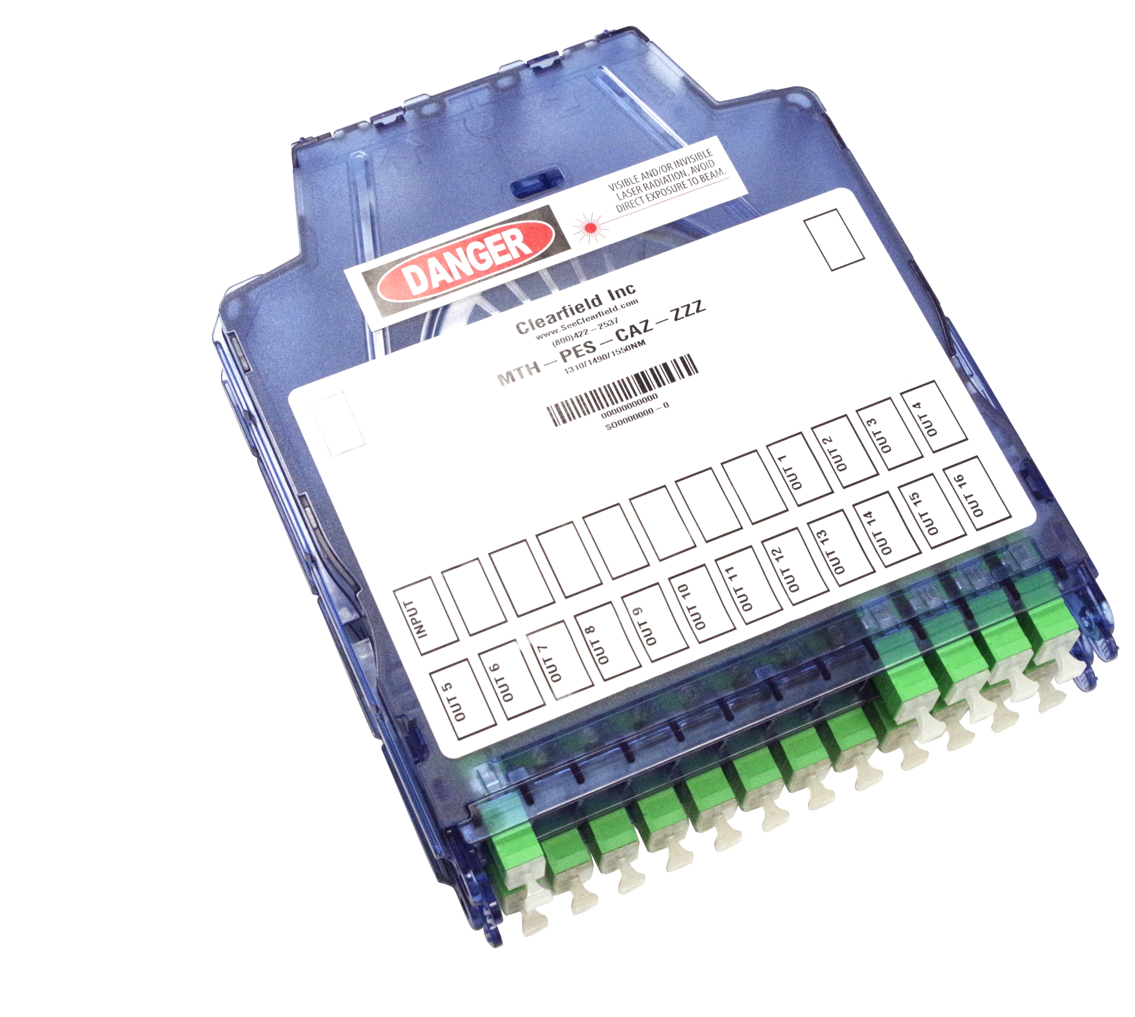 Fiber Cassettes - Clearview Blue